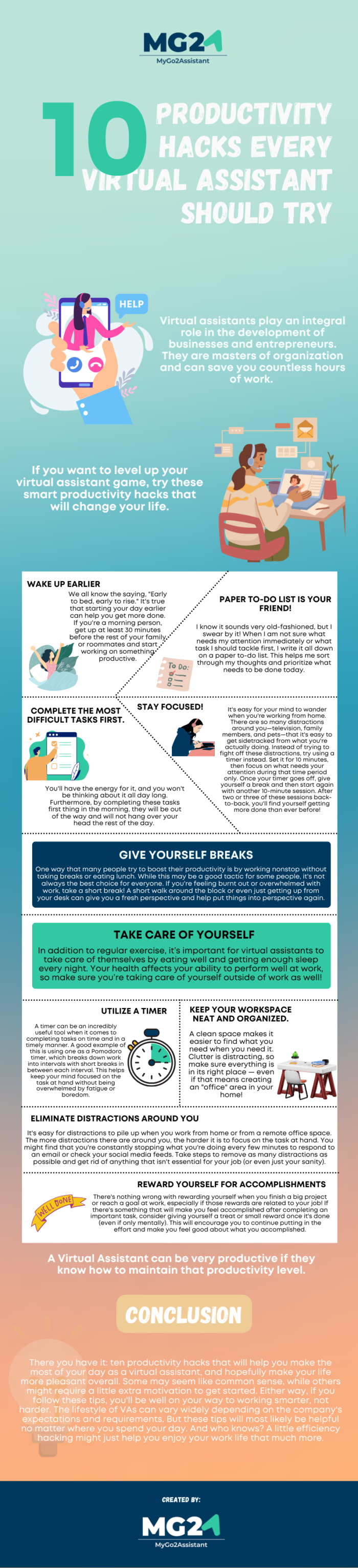 10 Productivity Hacks Every Virtual Assistant Should Try